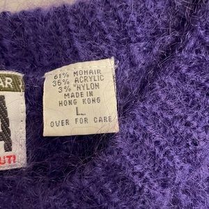 Forenza | Sweaters | Vintage Forenza Mohair Blend Cable Knit Sweater ...